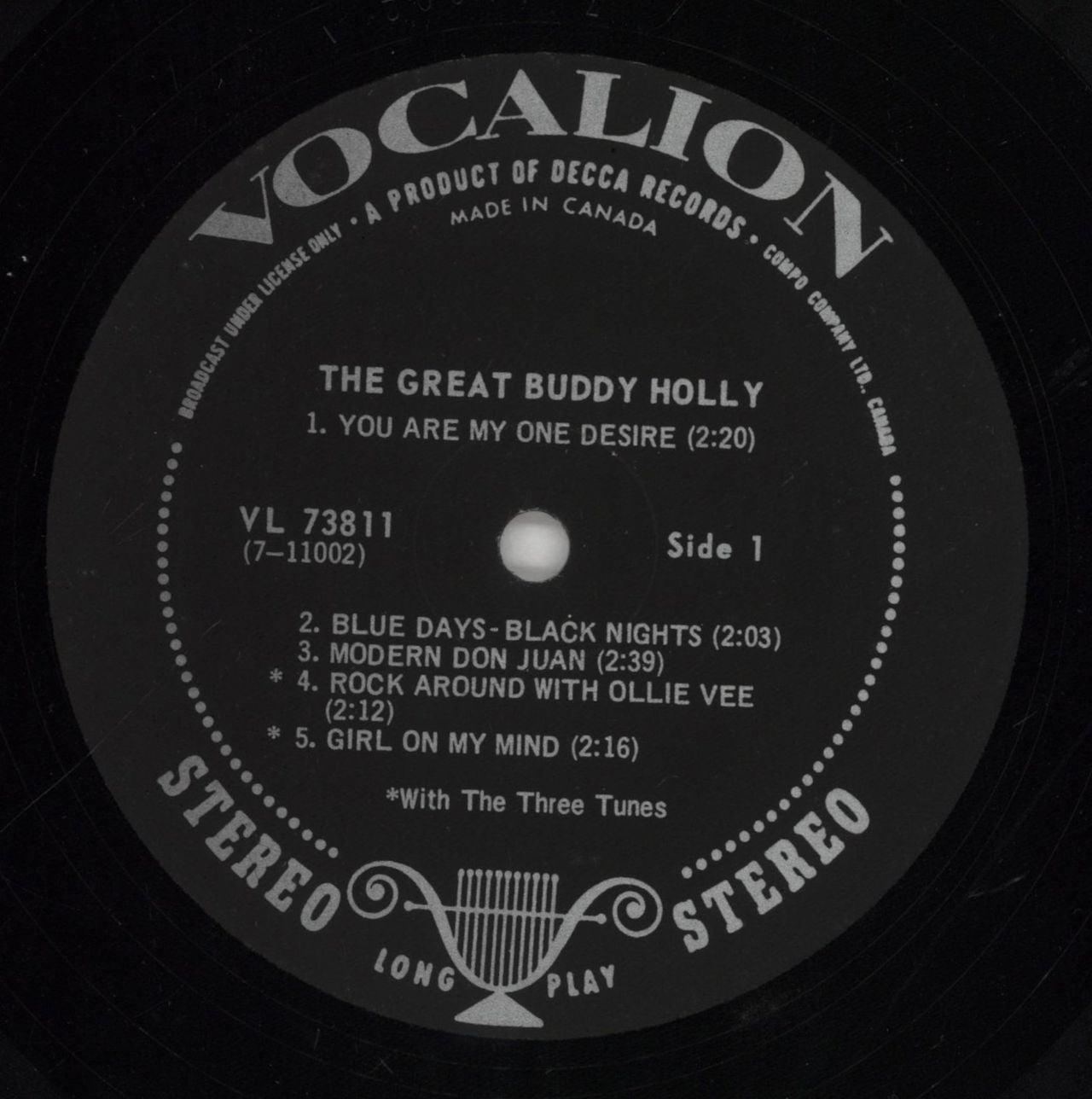 Buddy Holly The Great Buddy Holly US Vinyl LP — RareVinyl.com