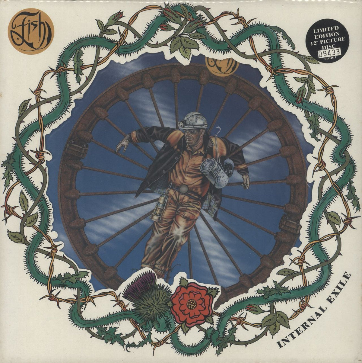 Fish Internal Exile UK 12" picture disc — RareVinyl.com