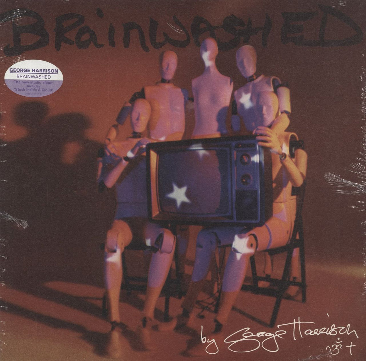 George Harrison Brainwashed - 1st - stickered shrink UK Vinyl LP ...