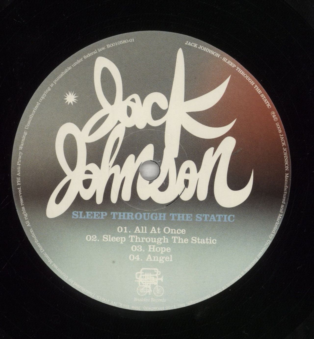 Jack Johnson Sleep Through The Static US 2-LP vinyl set — RareVinyl.com