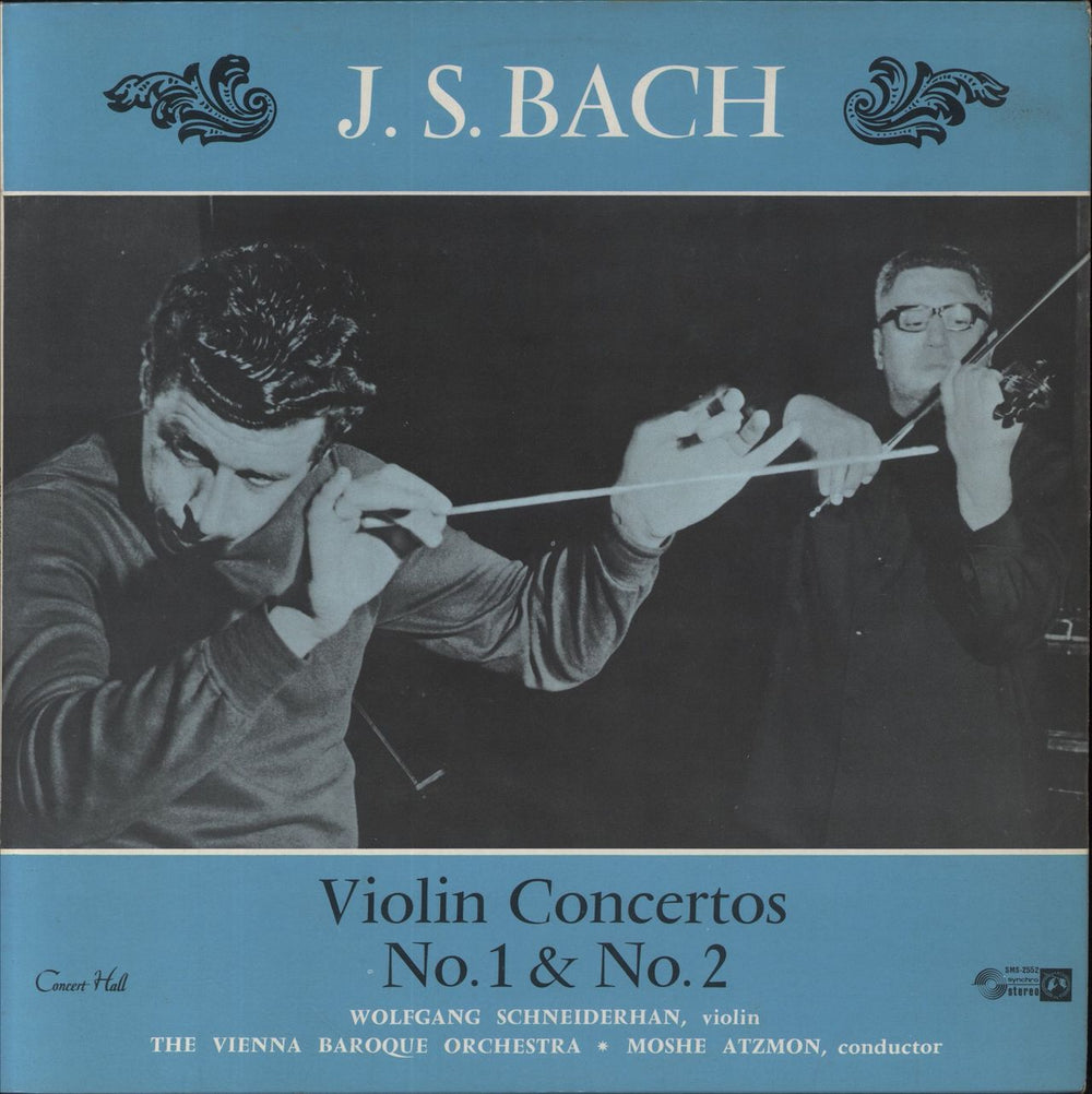 Johann Sebastian Bach J. S. Bach: Violin Concertos No. 1 & No. 2 UK Vi — RareVinyl.com