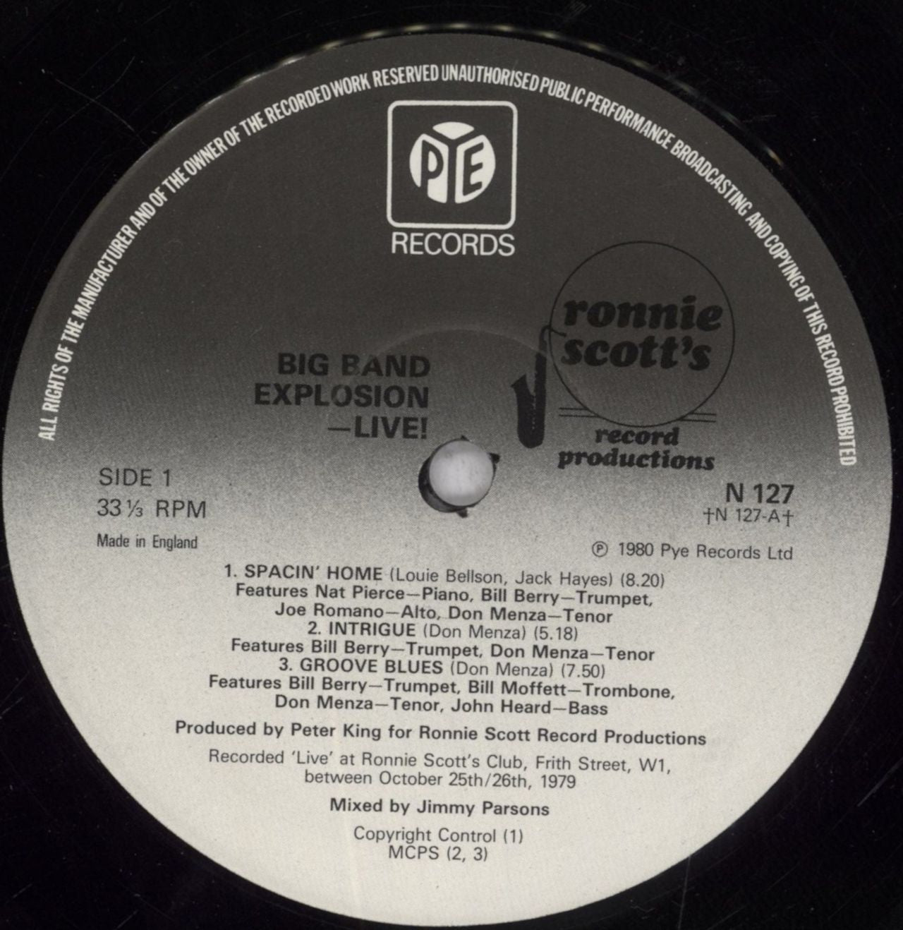 Louis Bellson Live! UK Vinyl LP — RareVinyl.com