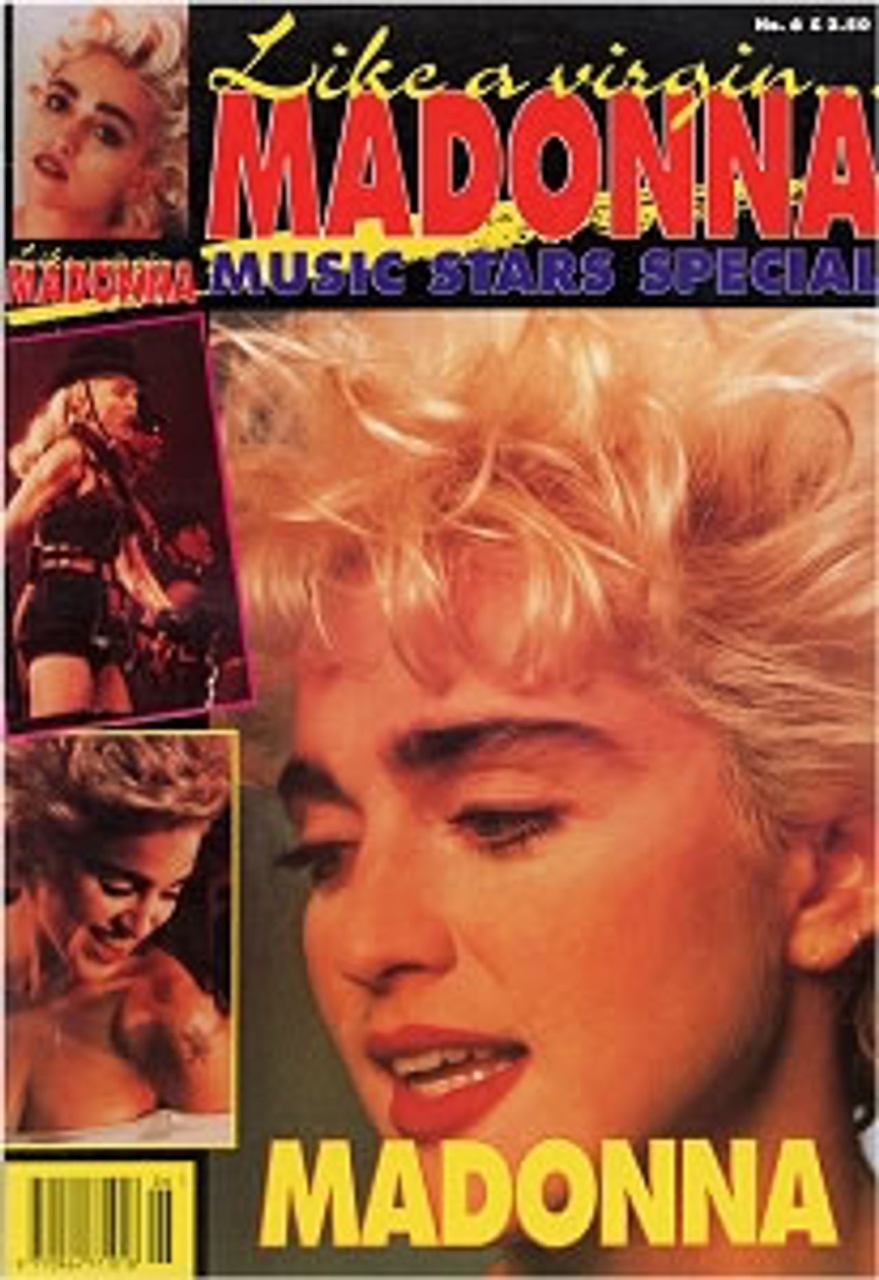 Madonna Music Stars Special - Like A Virgin UK Magazine — RareVinyl.com