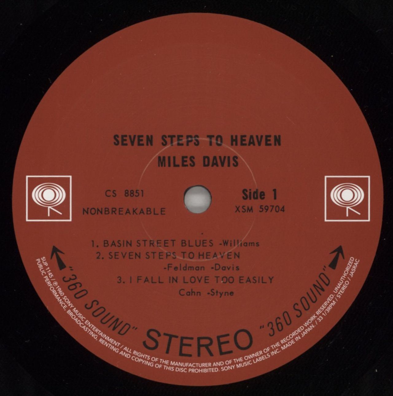 Miles Davis Seven Steps To Heaven - 180 Gram Vinyl Japanese Vinyl LP — RareVinyl.com