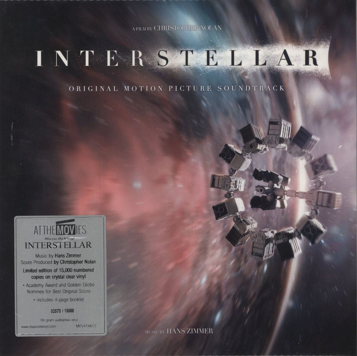 Original Soundtrack Interstellar - Crystal Clear Vinyl - Numbered UK 2 ...