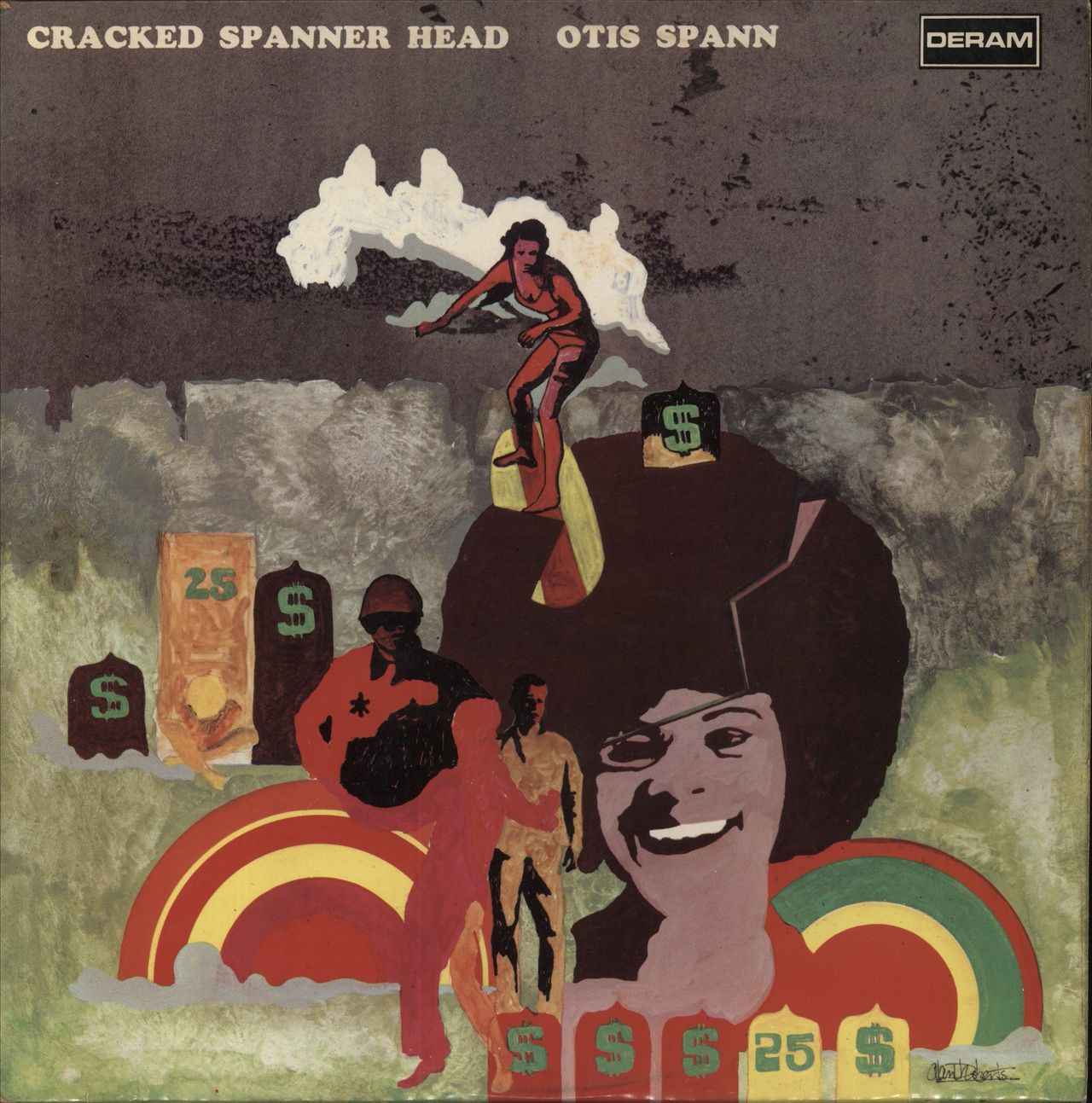 Otis Spann Cracked Spanner Head - EX UK Vinyl LP — RareVinyl.com