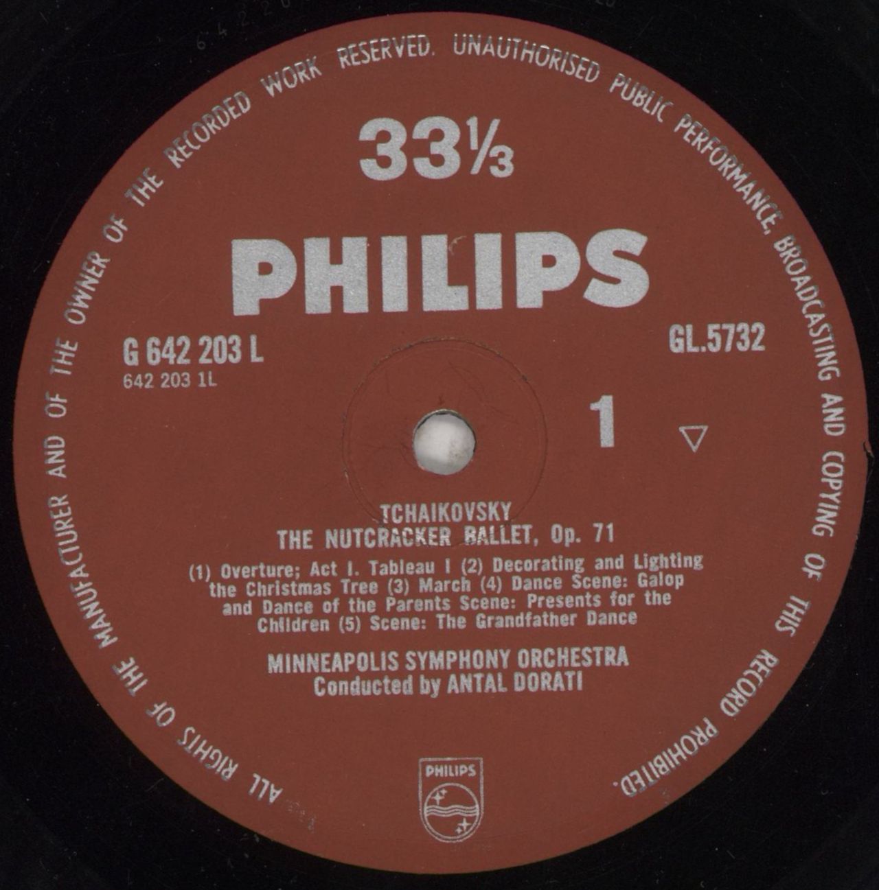 Pyotr Ilyich Tchaikovsky Tchaikovsky: The Nutcracker Ballet UK 2-LP vi — RareVinyl.com