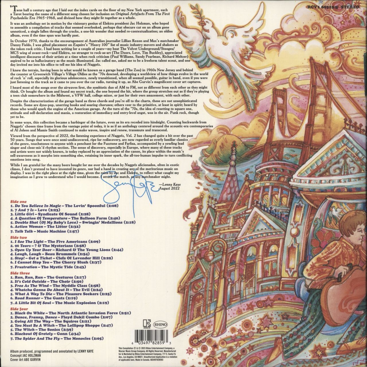 Various-Garage Psych Nuggets: Vol. 2 Original Artyfacts From The First ...