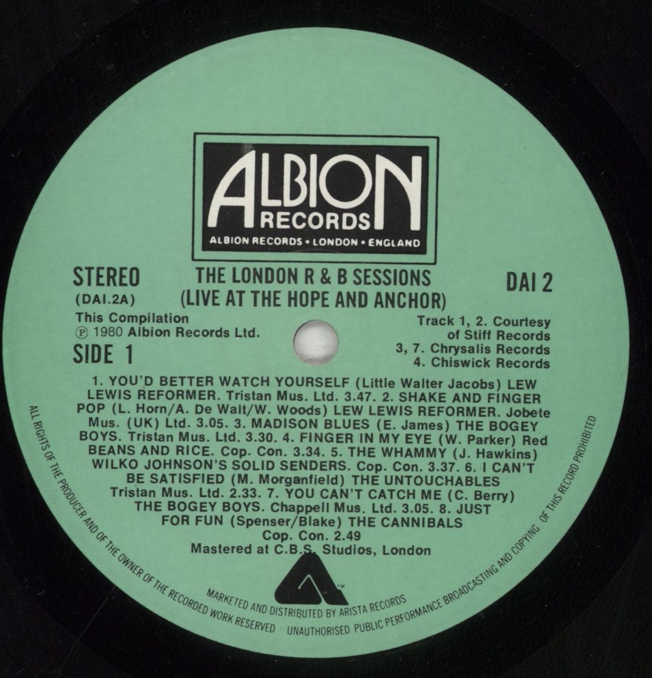 Various-Punk & New Wave The London R&B Sessions UK Vinyl LP — RareVinyl.com