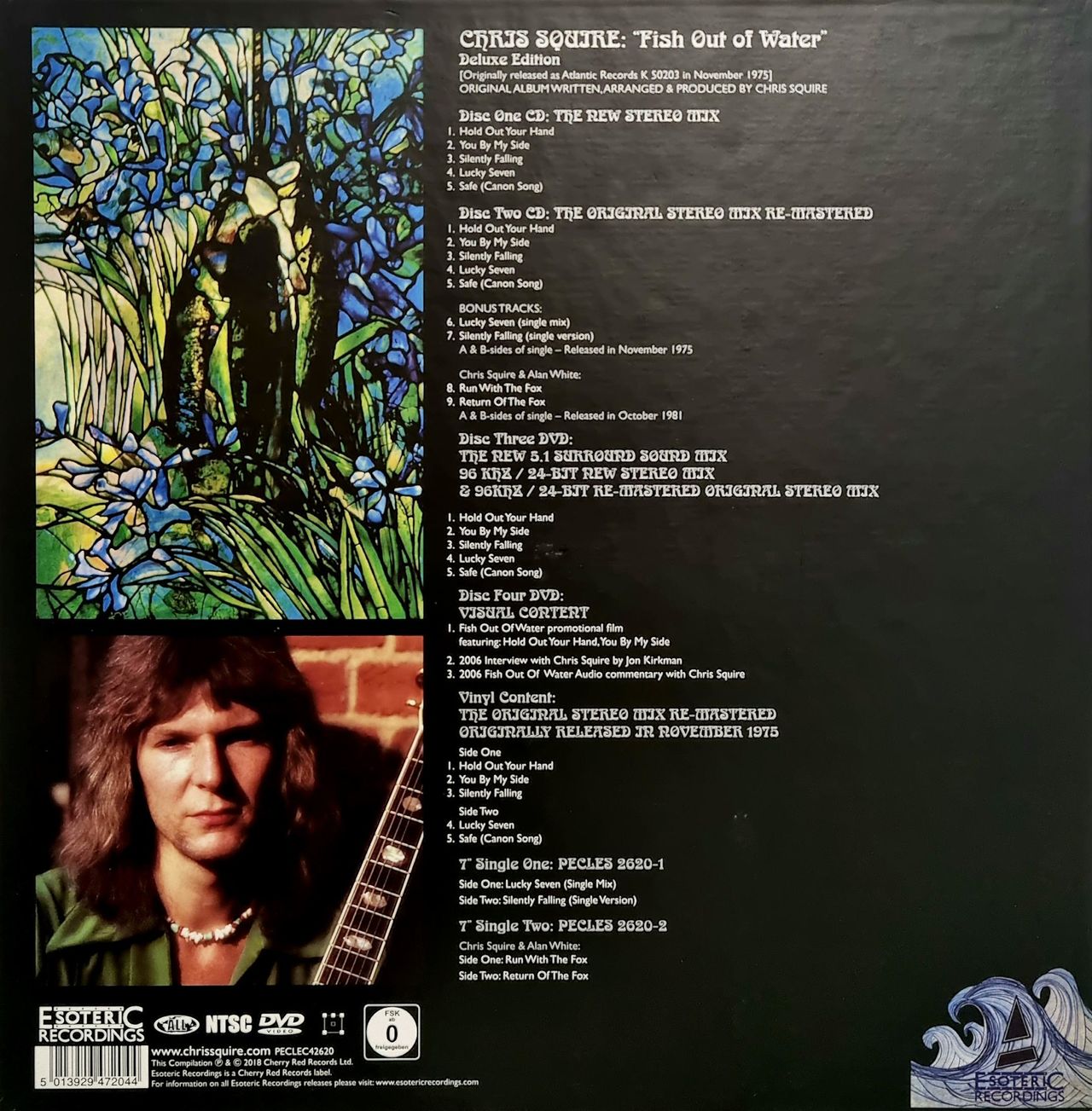 Chris Squire Fish Out Of Water - Deluxe Edition US Box set — RareVinyl.com