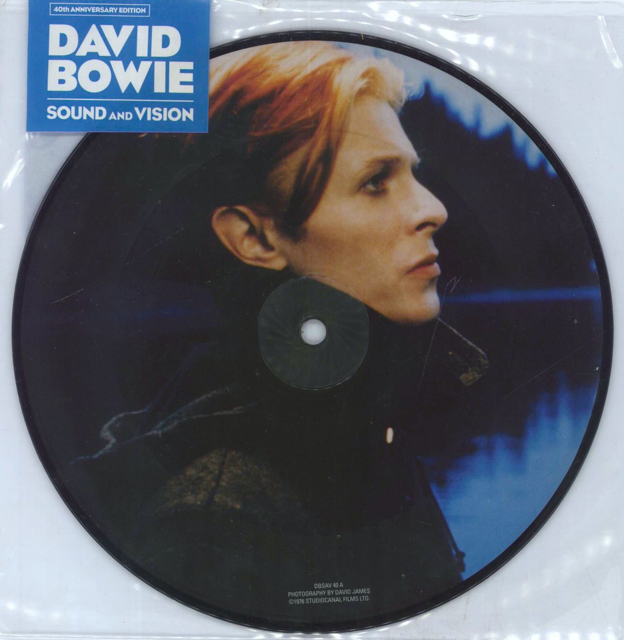 David Bowie Sound And Vision - 40th Anniversary UK 7" picture disc — RareVinyl.com