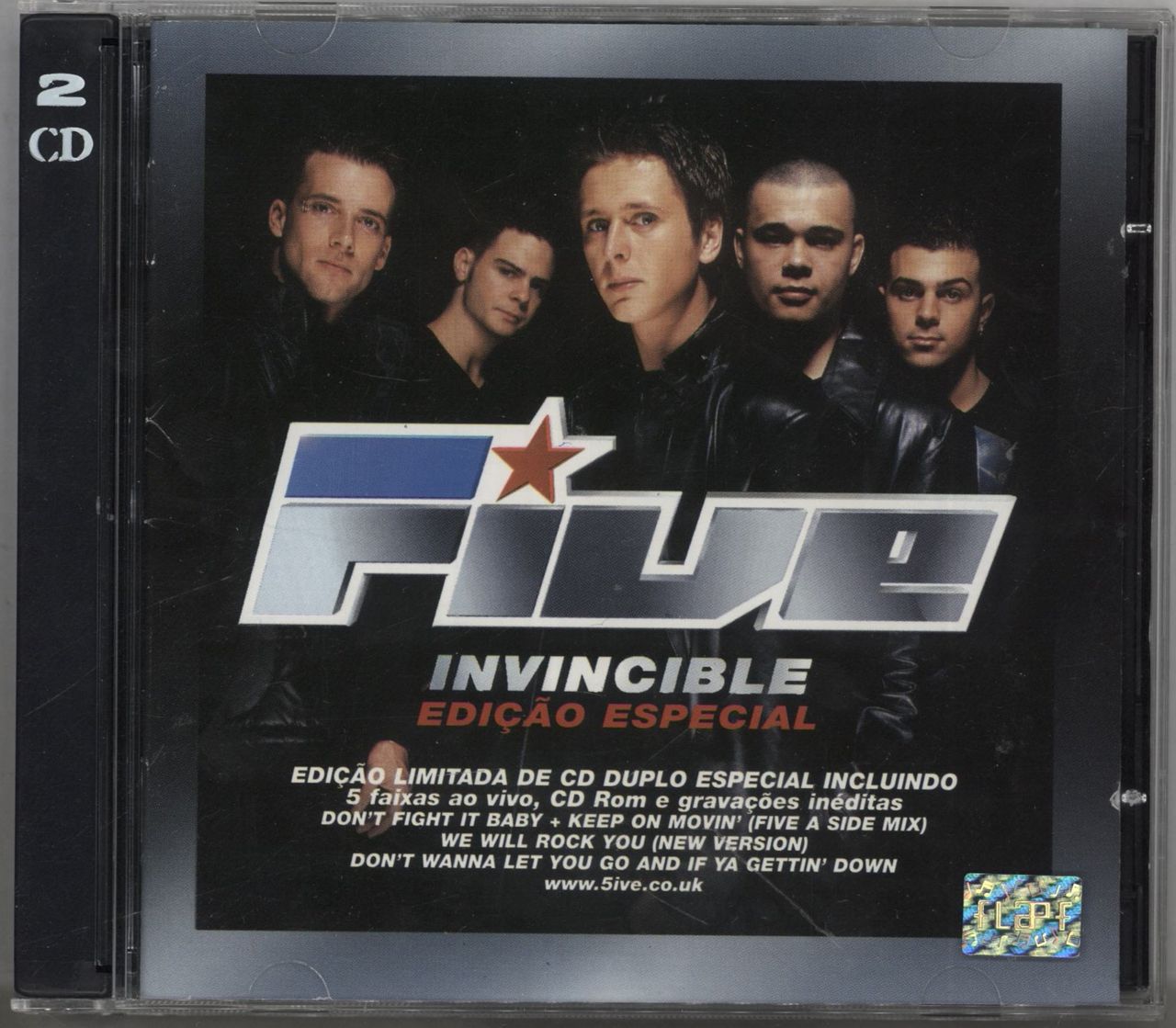 Five Invincible: Edicao Especial Brazilian 2-CD album set — RareVinyl.com