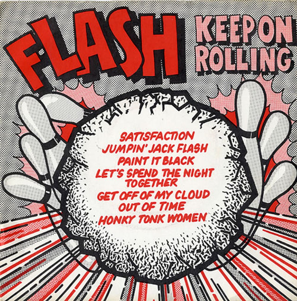 Flash (80s) Keep On Rolling UK 7" vinyl — RareVinyl.com