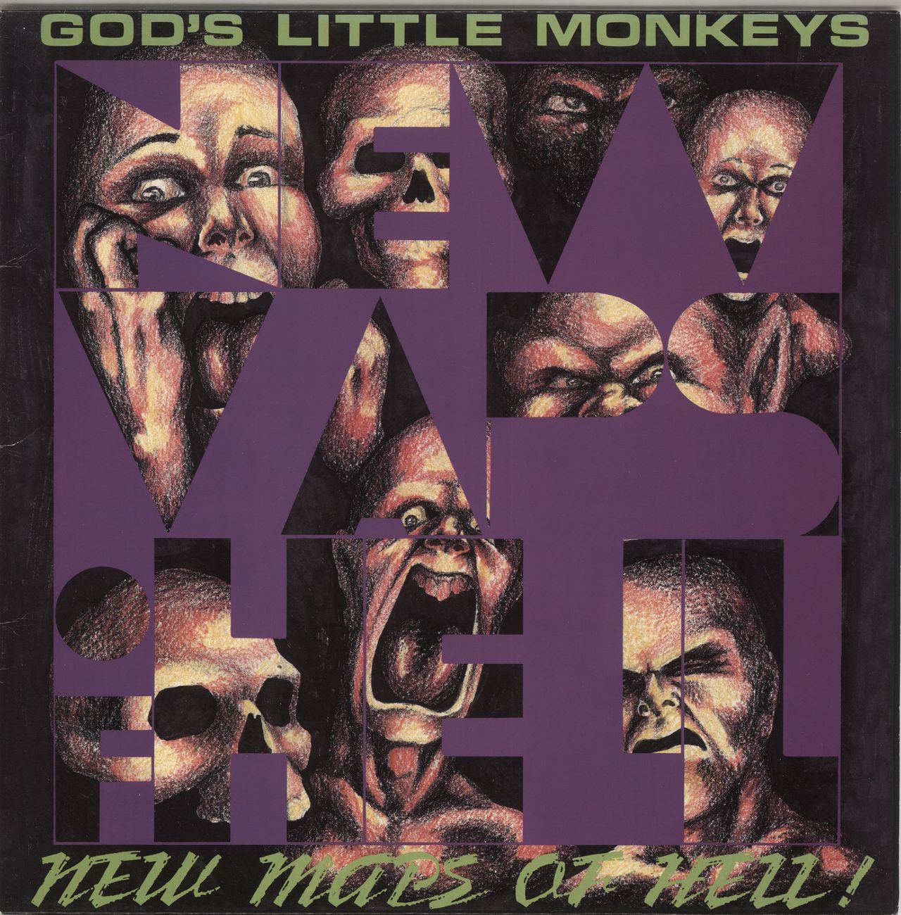 God's Little Monkeys New Maps Of Hell UK Vinyl LP — RareVinyl.com