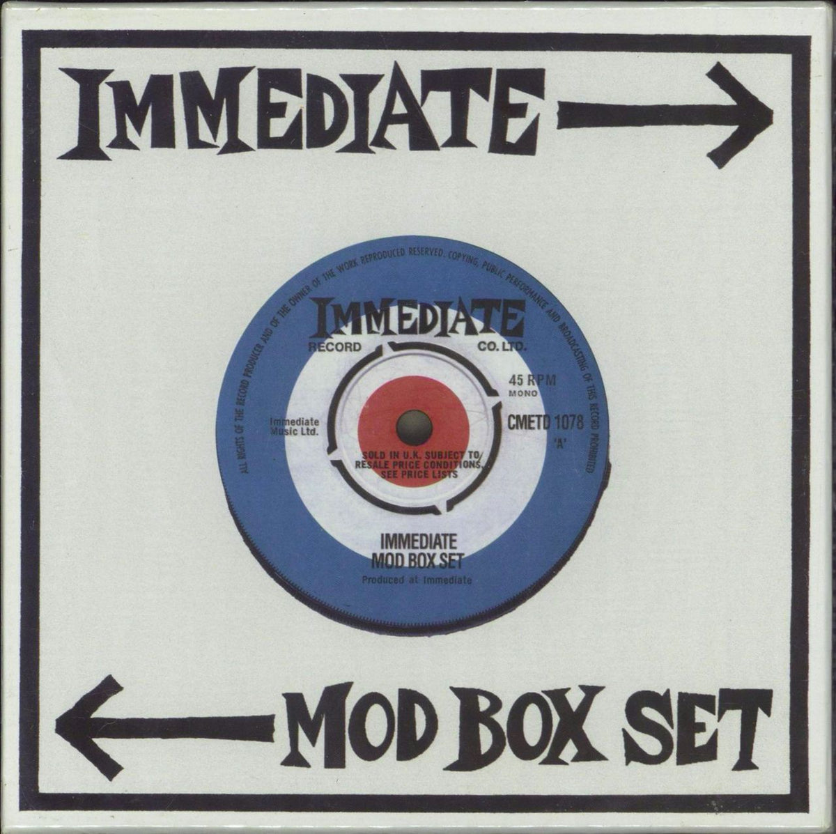 Immediate Label Immediate Mod Box Set - Sealed UK Cd album box set ...