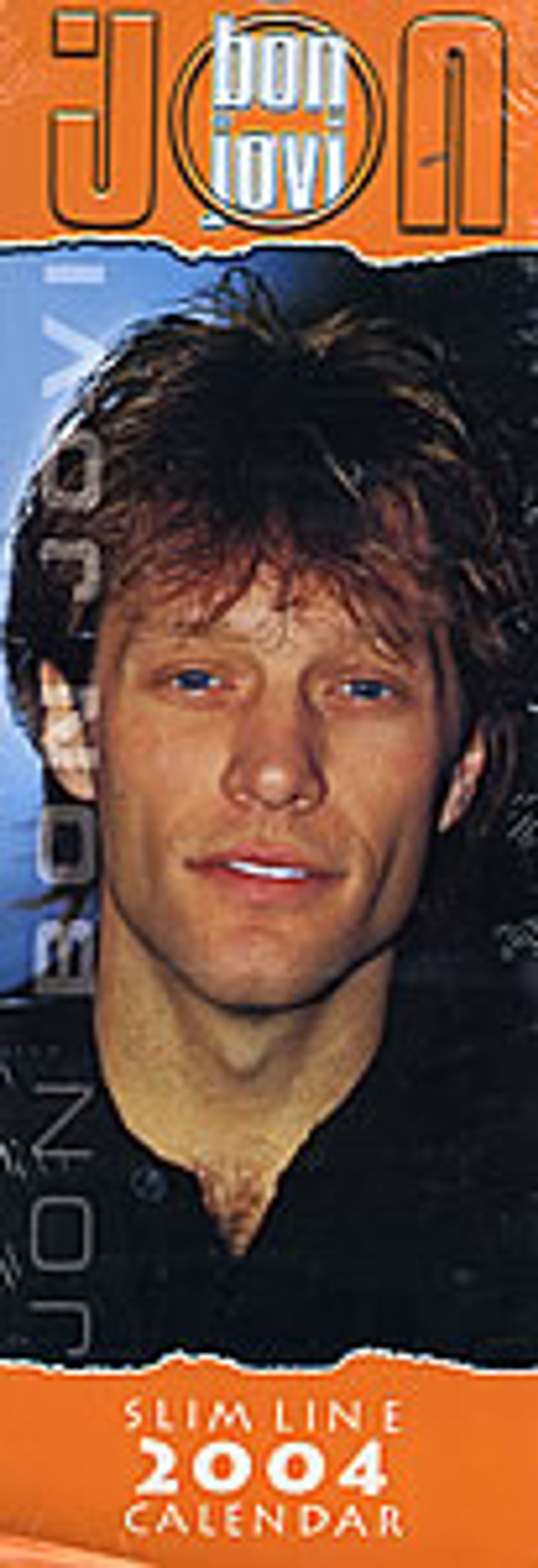 Jon Bon Jovi Slimline 2004 Calendar UK Calendar — RareVinyl.com