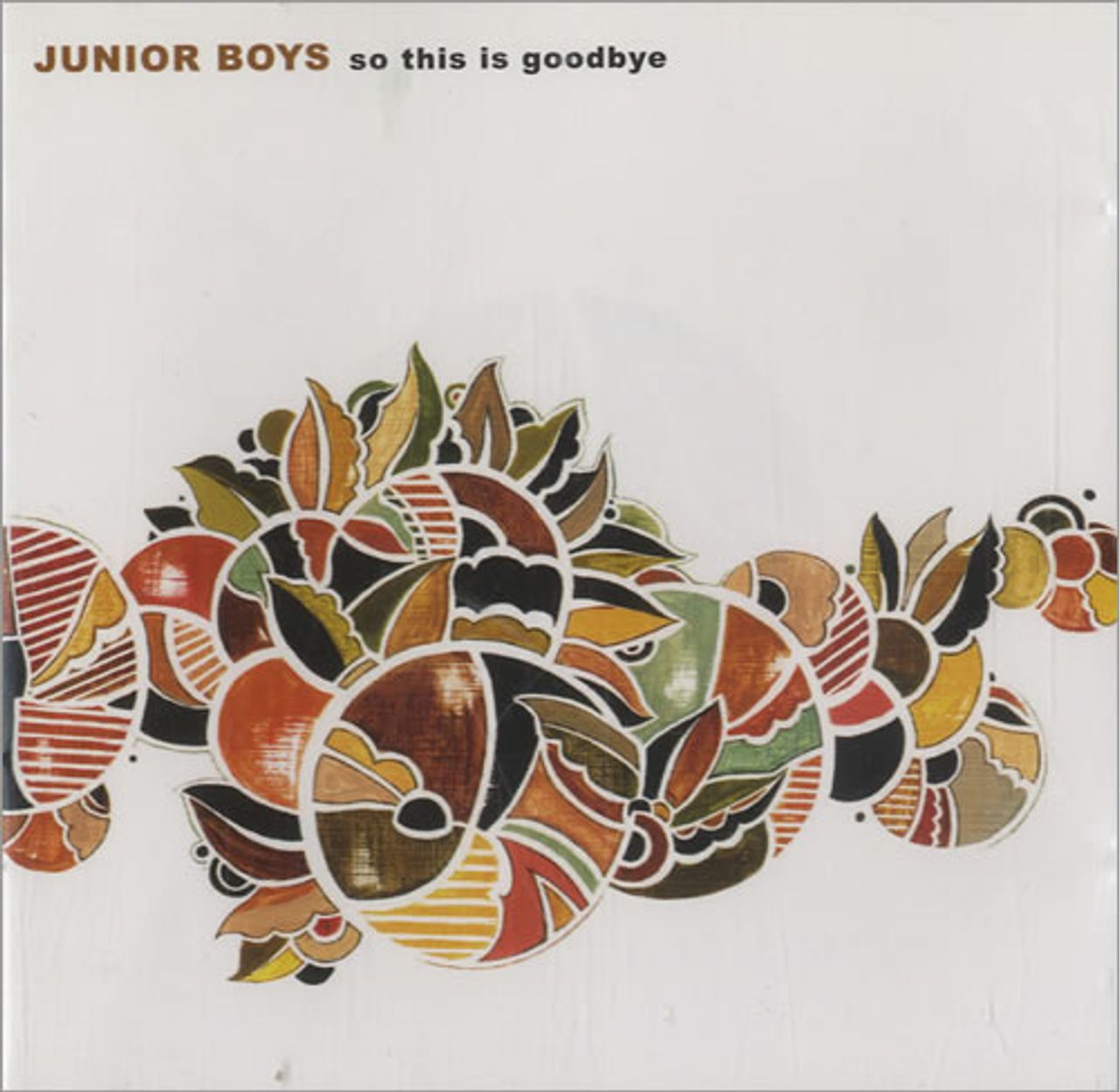 Junior Boys So This Is Goodbye US 2-CD album set — RareVinyl.com