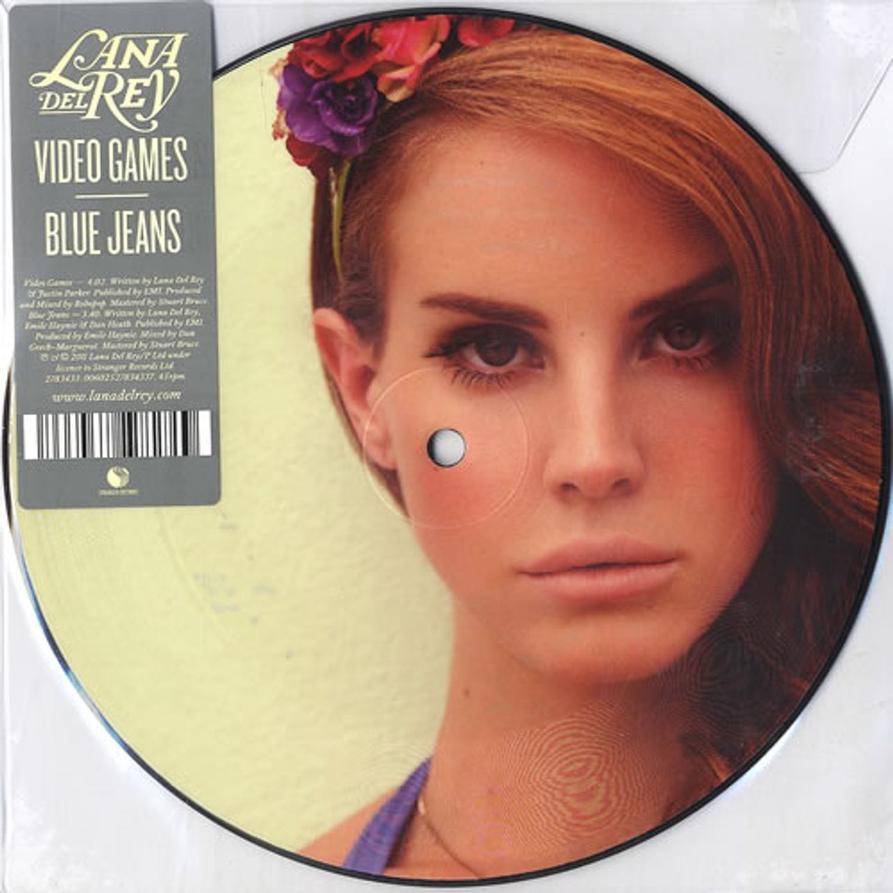 Lana Del Rey Video Games UK 7" picture disc — RareVinyl.com