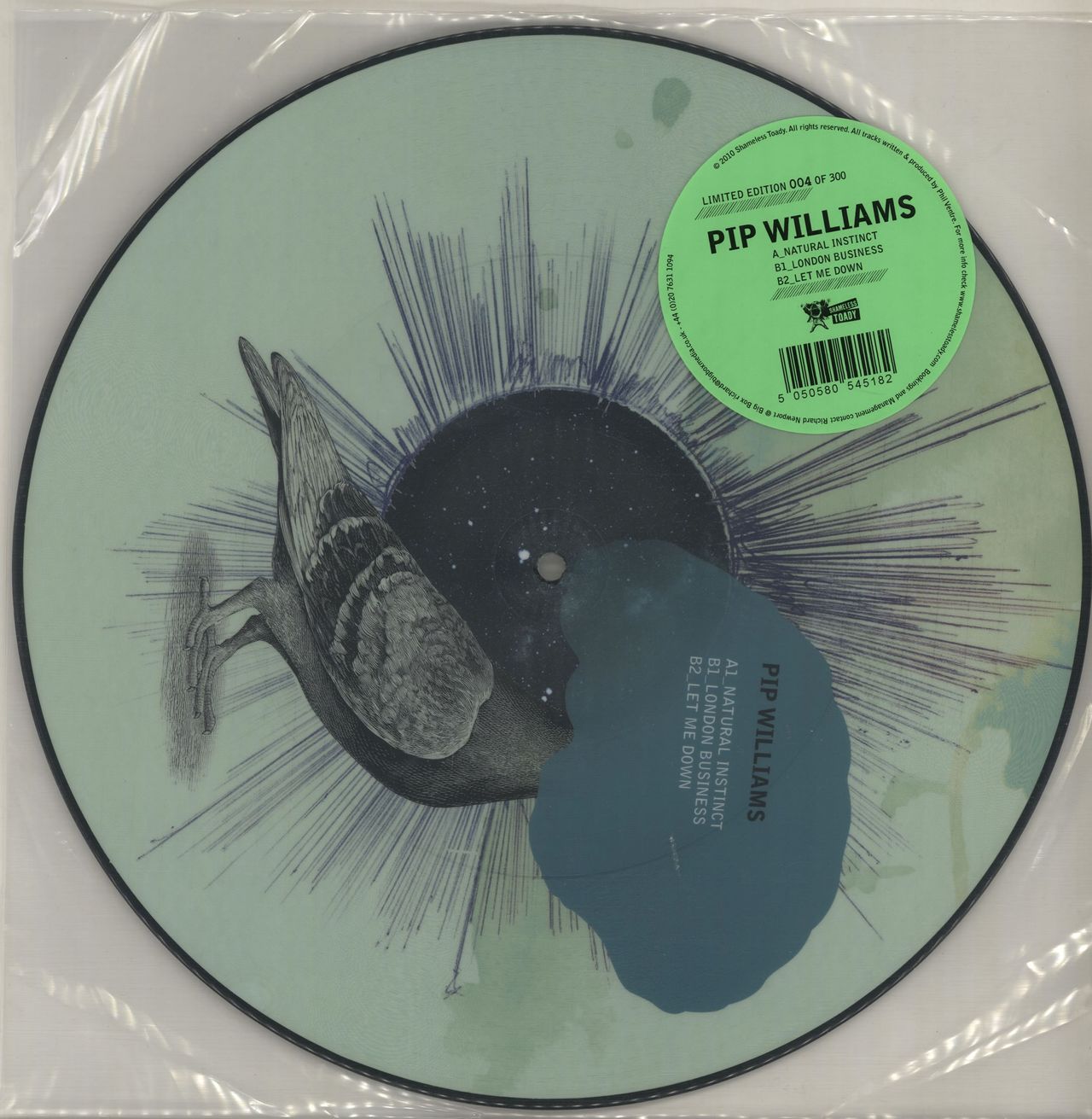 Pip Williams Natural Instinct - #4 UK 12" picture disc — RareVinyl.com