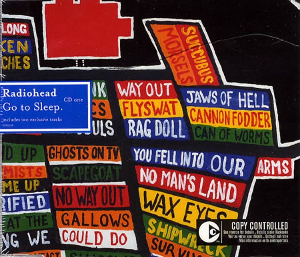 Radiohead Go To Sleep UK 2-CD single set — RareVinyl.com