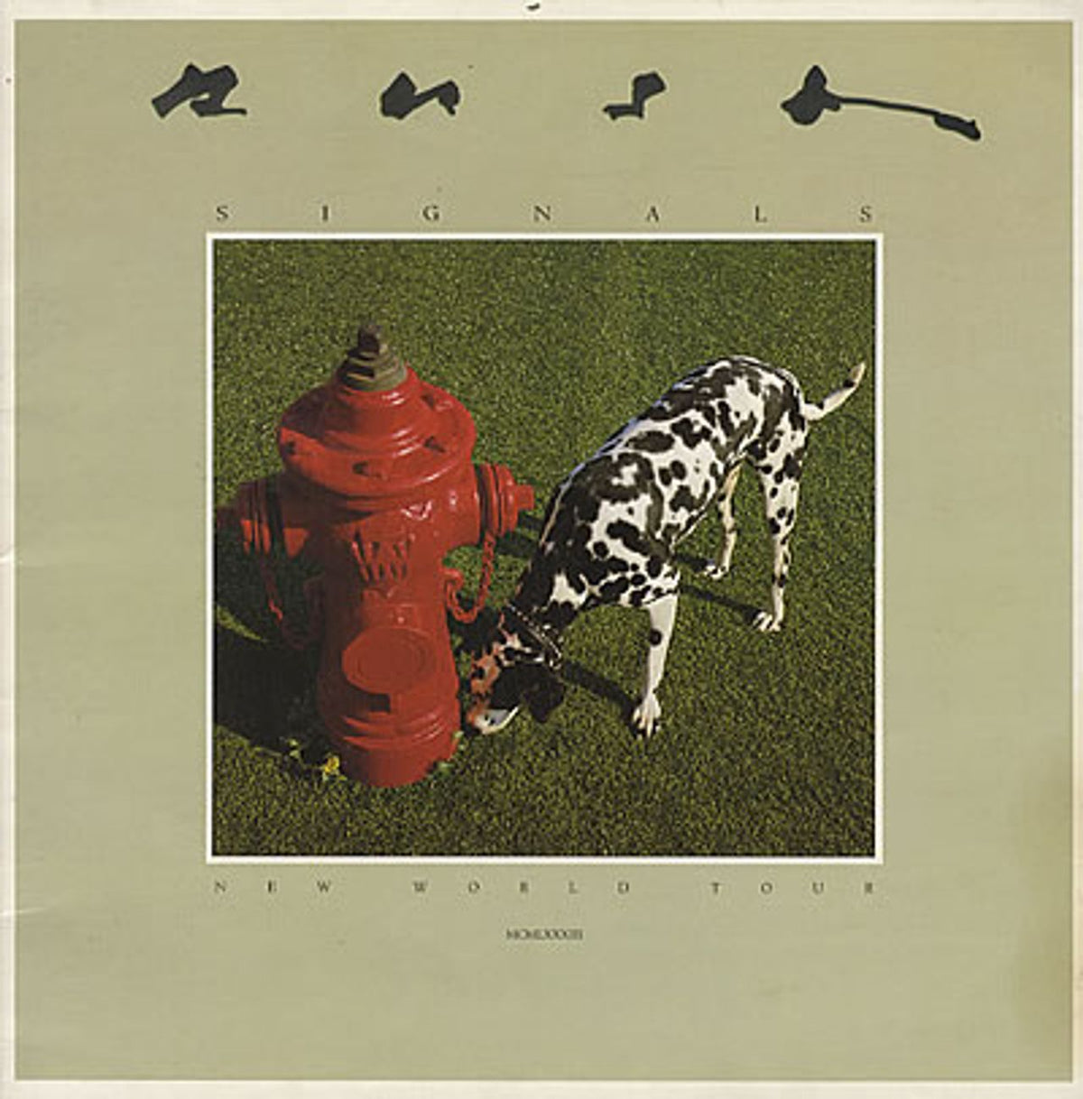 Rush Signals - New World Tour - EX UK Tour programme — RareVinyl.com