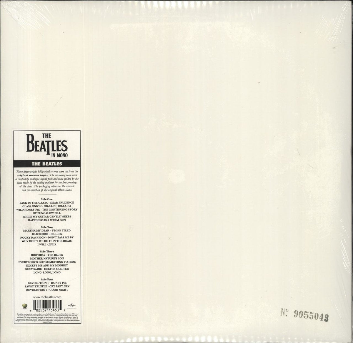 The Beatles The Beatles [The White Album] - MONO - 180g - sealed UK 2- — RareVinyl.com