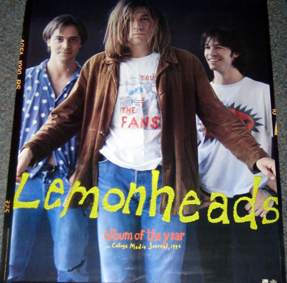 The Lemonheads Lemonheads US Promo Poster — RareVinyl.com