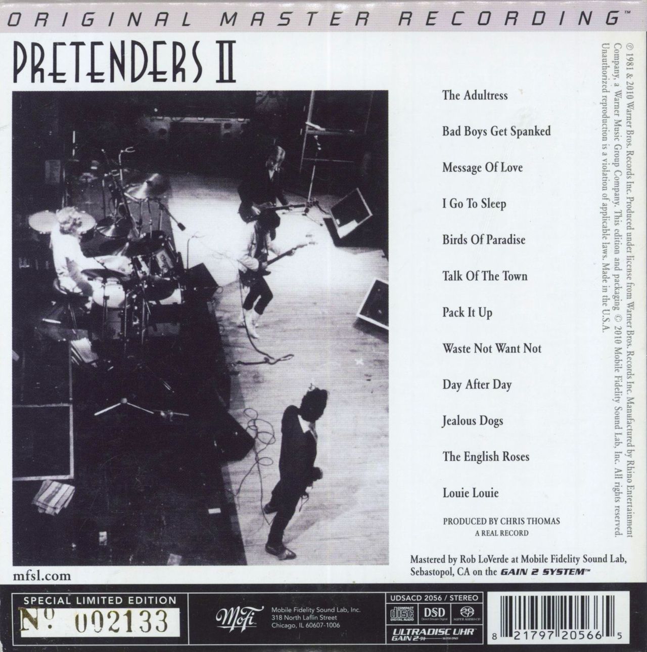 The Pretenders Pretenders II US Super audio CD — RareVinyl.com